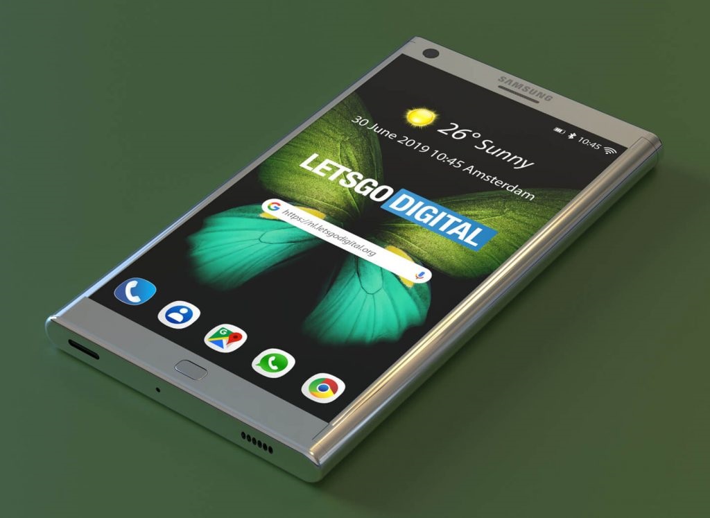 Samsung запатентовала «раздвижной» смартфон: Фото - ХВИЛЯ