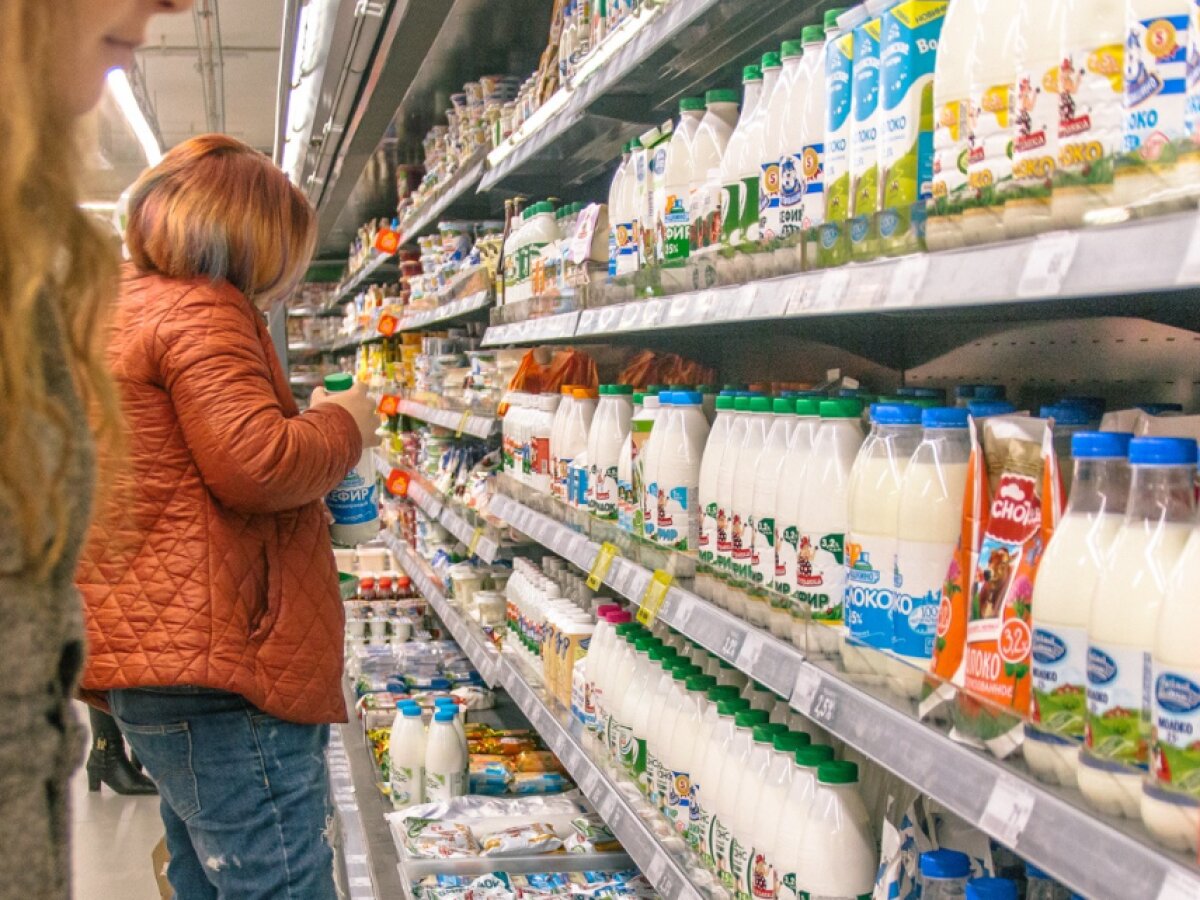 Купить молочку в Украине: супермаркеты изменили цены на молоко, творог ...