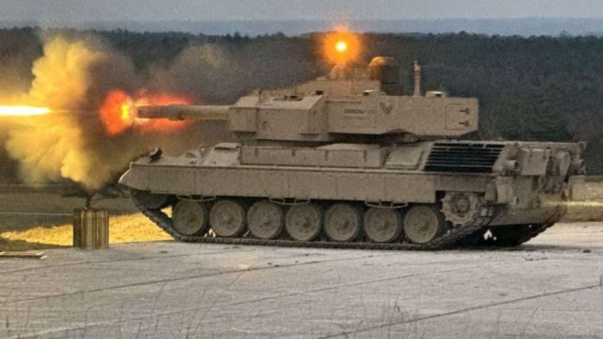 Бельгия отправляет модернизированный танк Leopard 1A5BE на испытания в ...